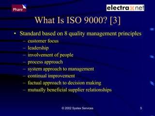 Iso 9000 2000 Outline2850 | PPT