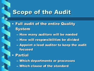 Iso 9000 2000 Internal Audits | PPT