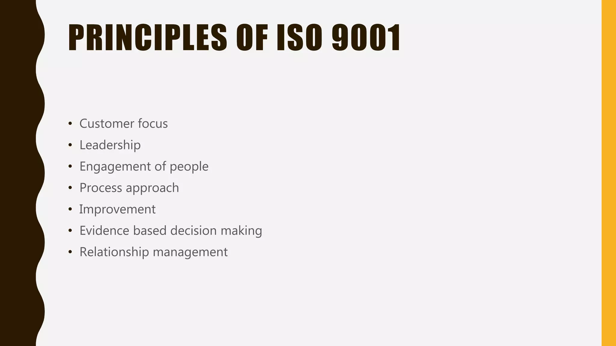 An Introduction of ISO 9001 | PPT