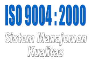 Iso 9001, 9004 | PPT