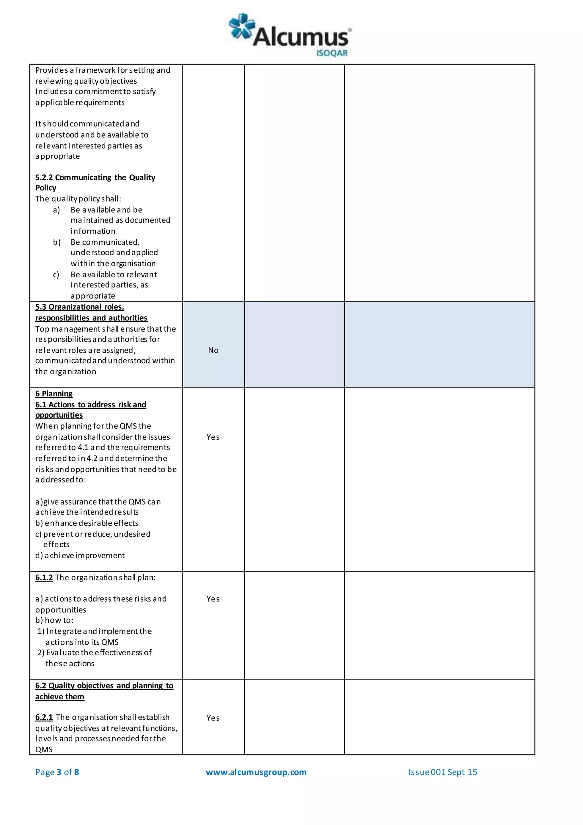 Iso 9001-client-transition-checklist (1) | DOCX