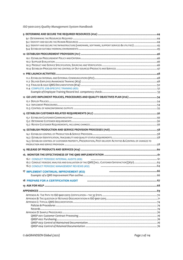 ISO 9001 Implementation Guide for Quality Management Systems (QMS) | PDF | Business | Business ...