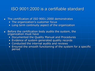 ISO 9001:2008 (shared using http://VisualBee.com). | PPTX