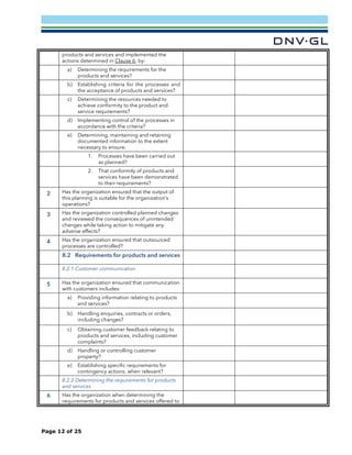 Iso 90012015 checklist-tcm14-57745 | PDF