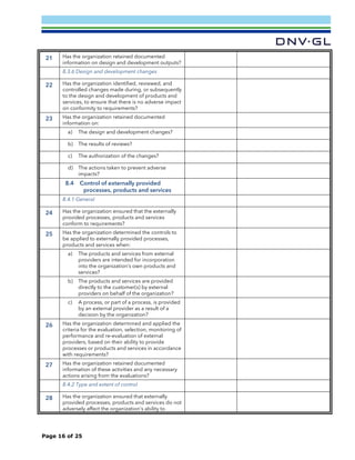 Iso 90012015 checklist-tcm14-57745 | PDF | Business Administration ...