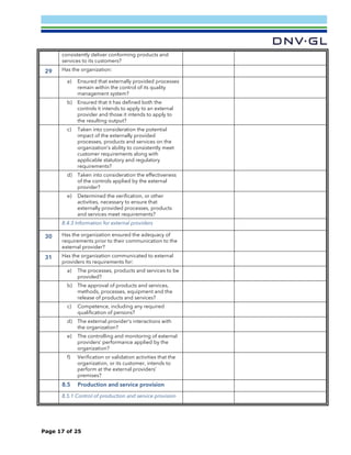 Iso 90012015 checklist-tcm14-57745 | PDF