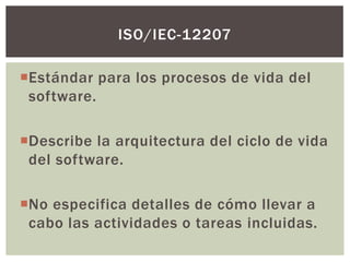 Iso iec-12207 | PPTX