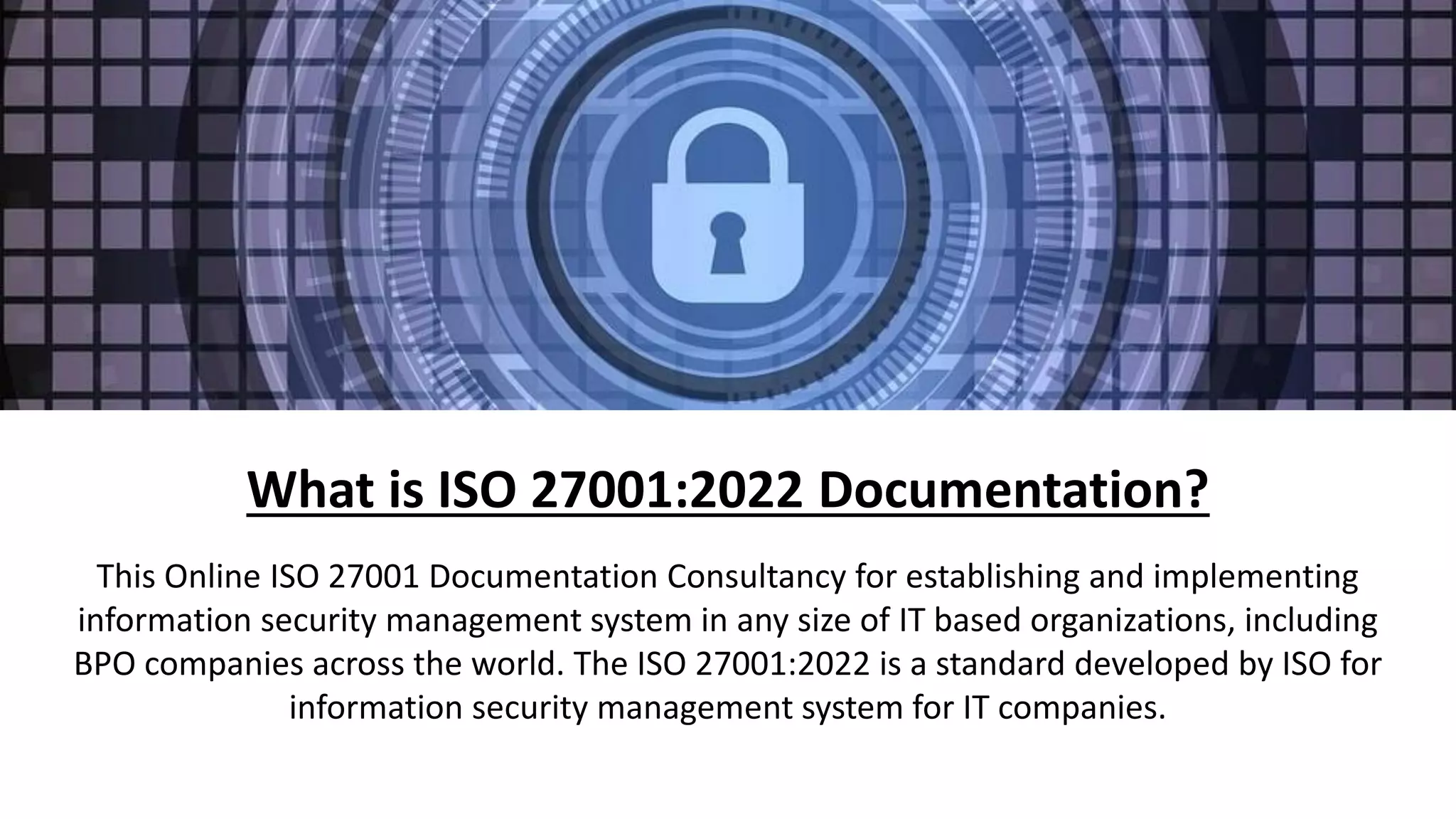 ISO 27001- 2022 ISMS Documents - Editable Format | PDF