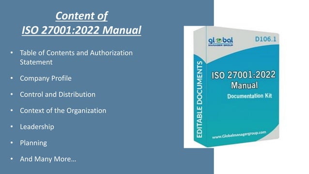 ISO 27001- 2022 ISMS Documents - Editable Format | PDF