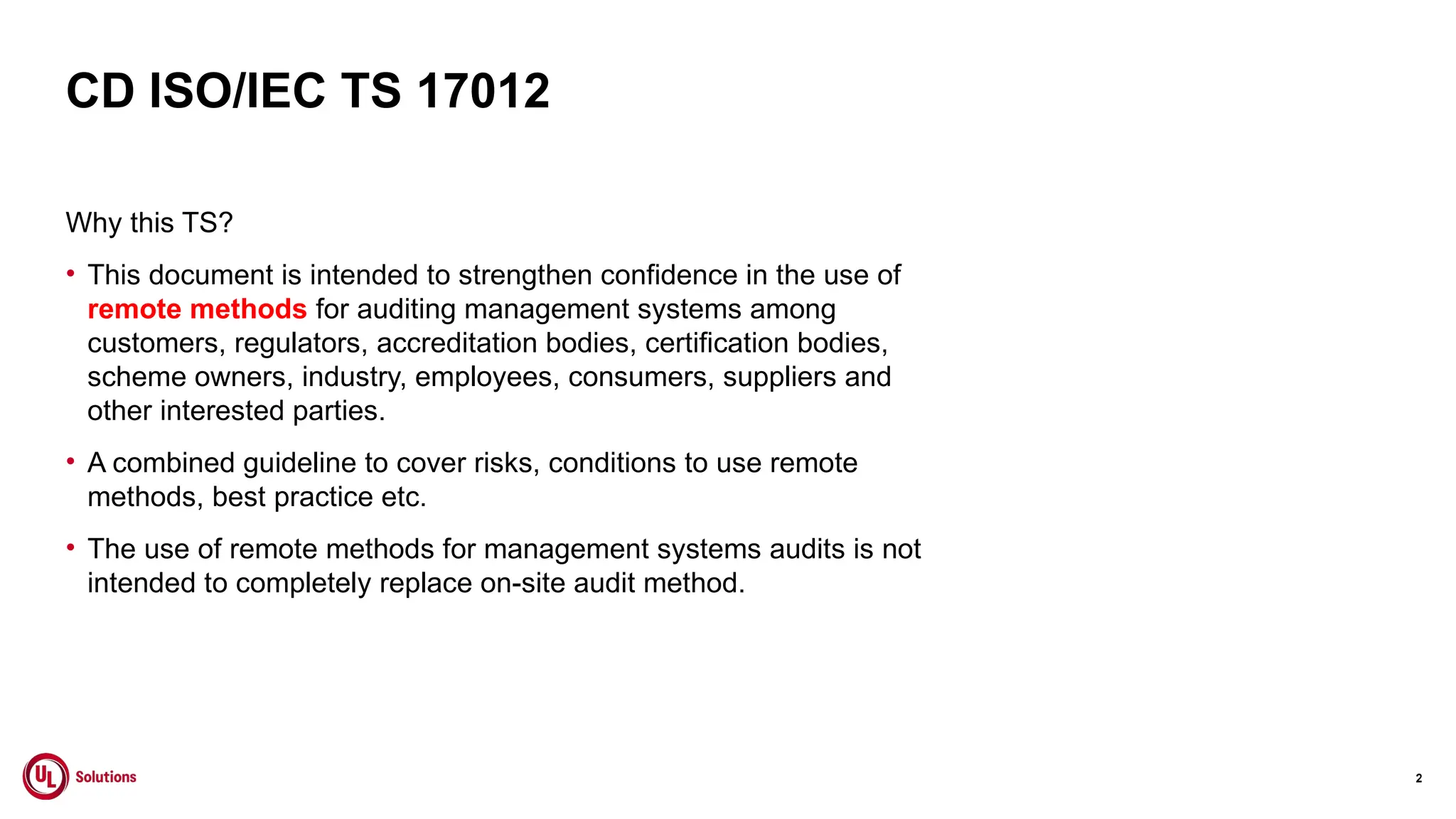 ISO-IEC-TS-17012-presentation- Guidelines for the use of remote methods ...