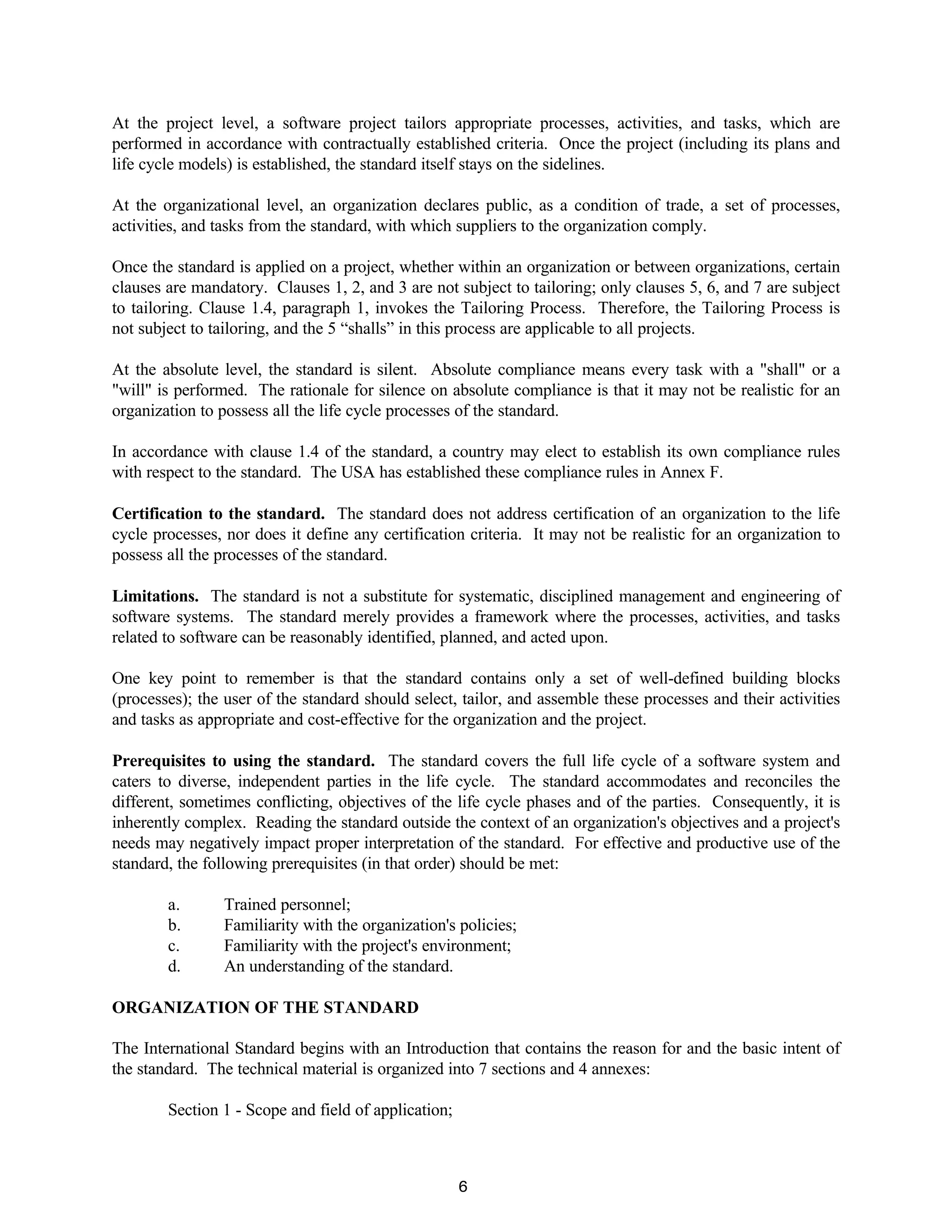 Iso iec 12207 software life cycle processes | PDF