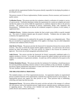 Iso iec 12207 software life cycle processes | PDF