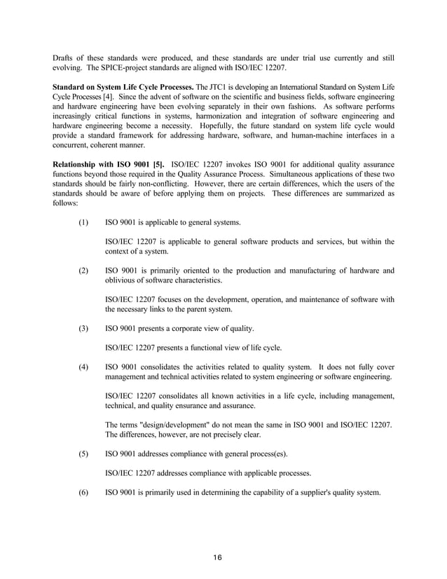 Iso iec 12207 software life cycle processes | PDF | Technology & Computing