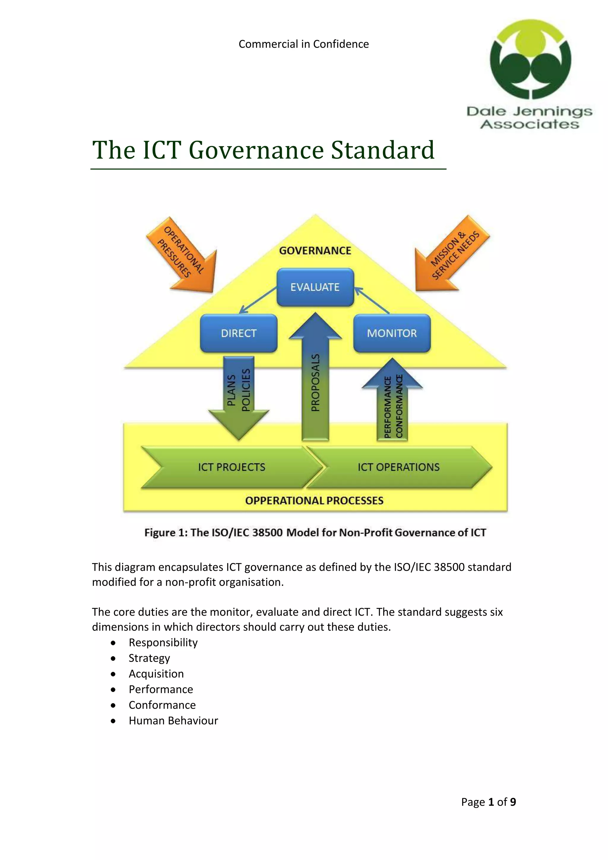 Iso iec 38500 ict governance workbook | DOCX
