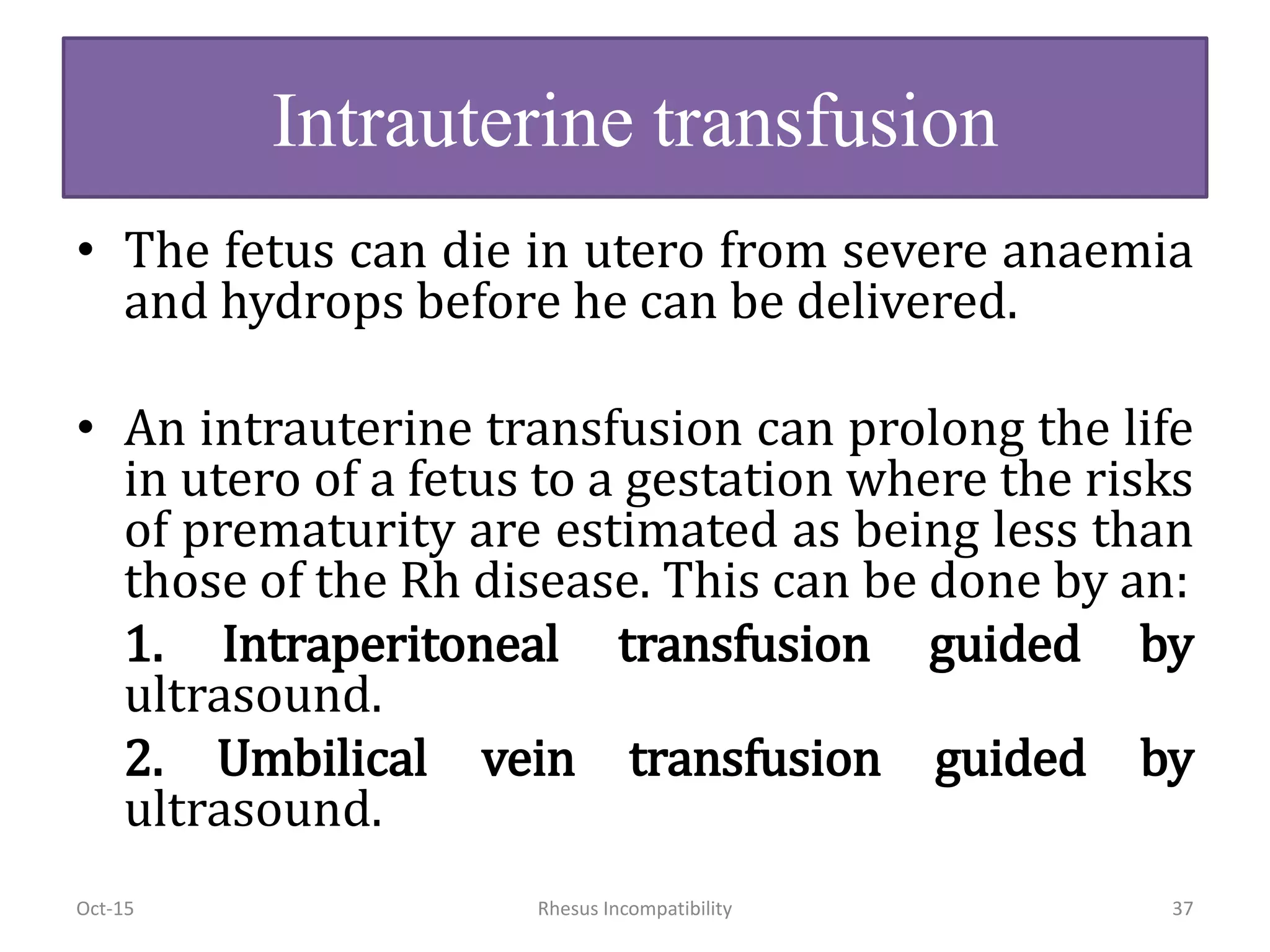 Iso immune disease | PPTX