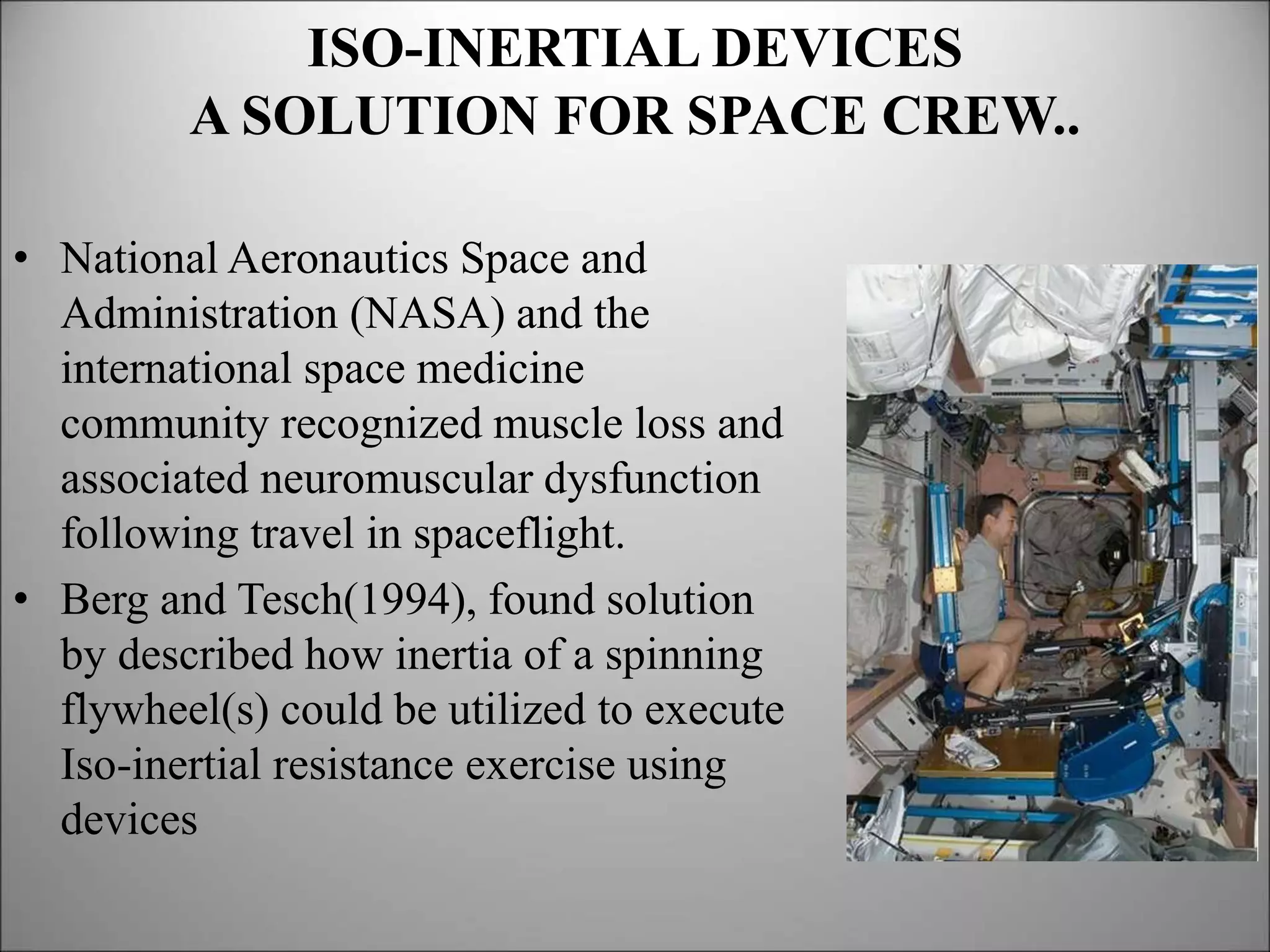 Iso inertial exercise technology | PPT