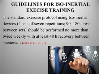 Iso inertial exercise technology | PPT