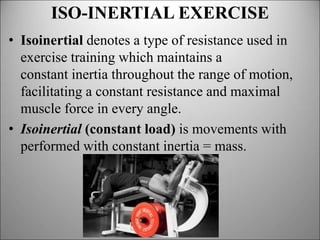 Iso inertial exercise technology | PPT