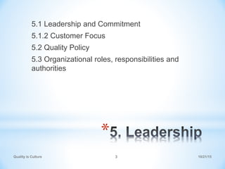 ISO - Leadership | PDF