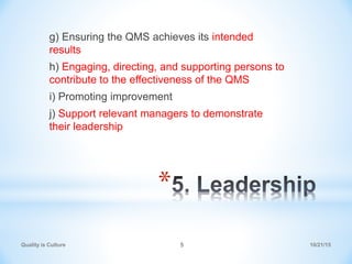 ISO - Leadership | PDF