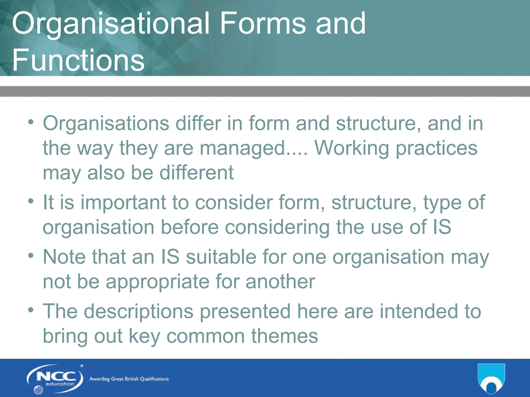 ISO-Lecture 01 - Organisations and Information Systems.ppt