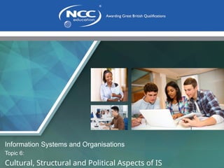 ISO-Lecture 06 - Cultural, Structural and Political Aspects of IS.ppt