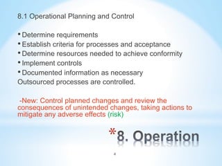 ISO - Operations | PDF | Business | Business and Finance