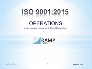 ISO - Operations | PPT
