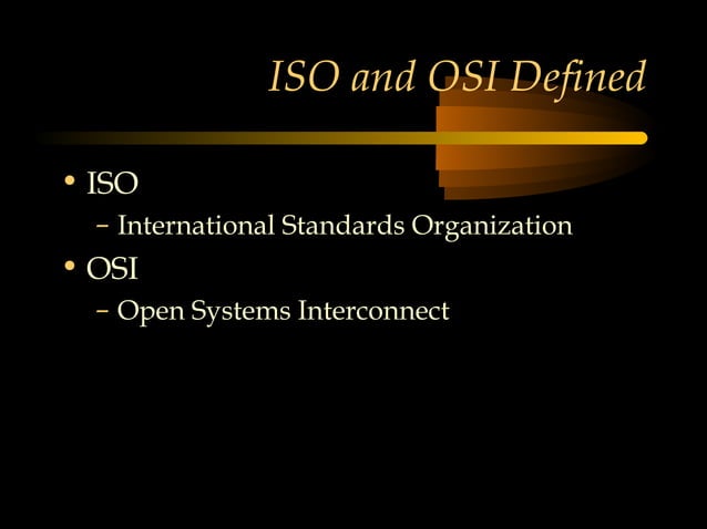 Iso osi | PPT