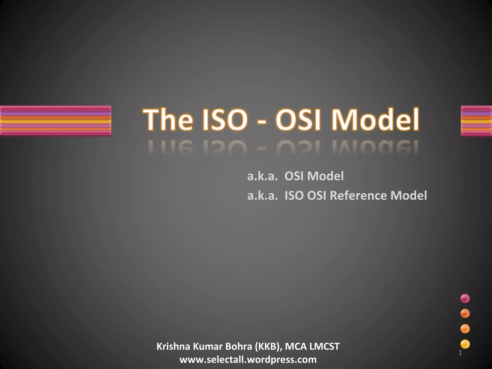 Iso osimodel-090714010225-phpapp01 | PPT