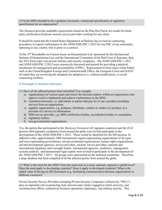 Iso private security | PDF