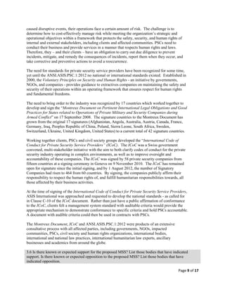 Iso private security | PDF