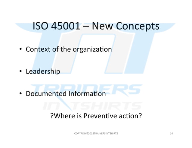 ISO 45001 Draft Simplified | PDF
