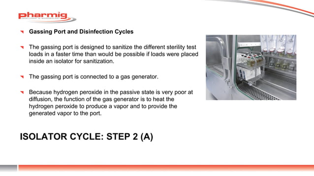 Operation of Sterility Testing Isolators and validation issues | PDF