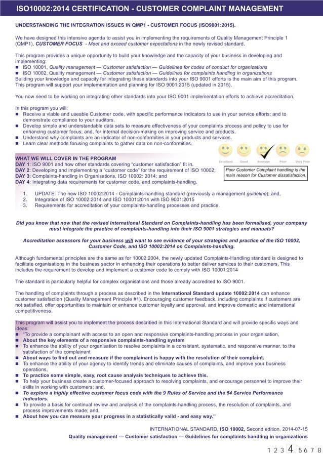 Iso10002 dubai,may2017v | PDF | Business Banking & Finance | Business