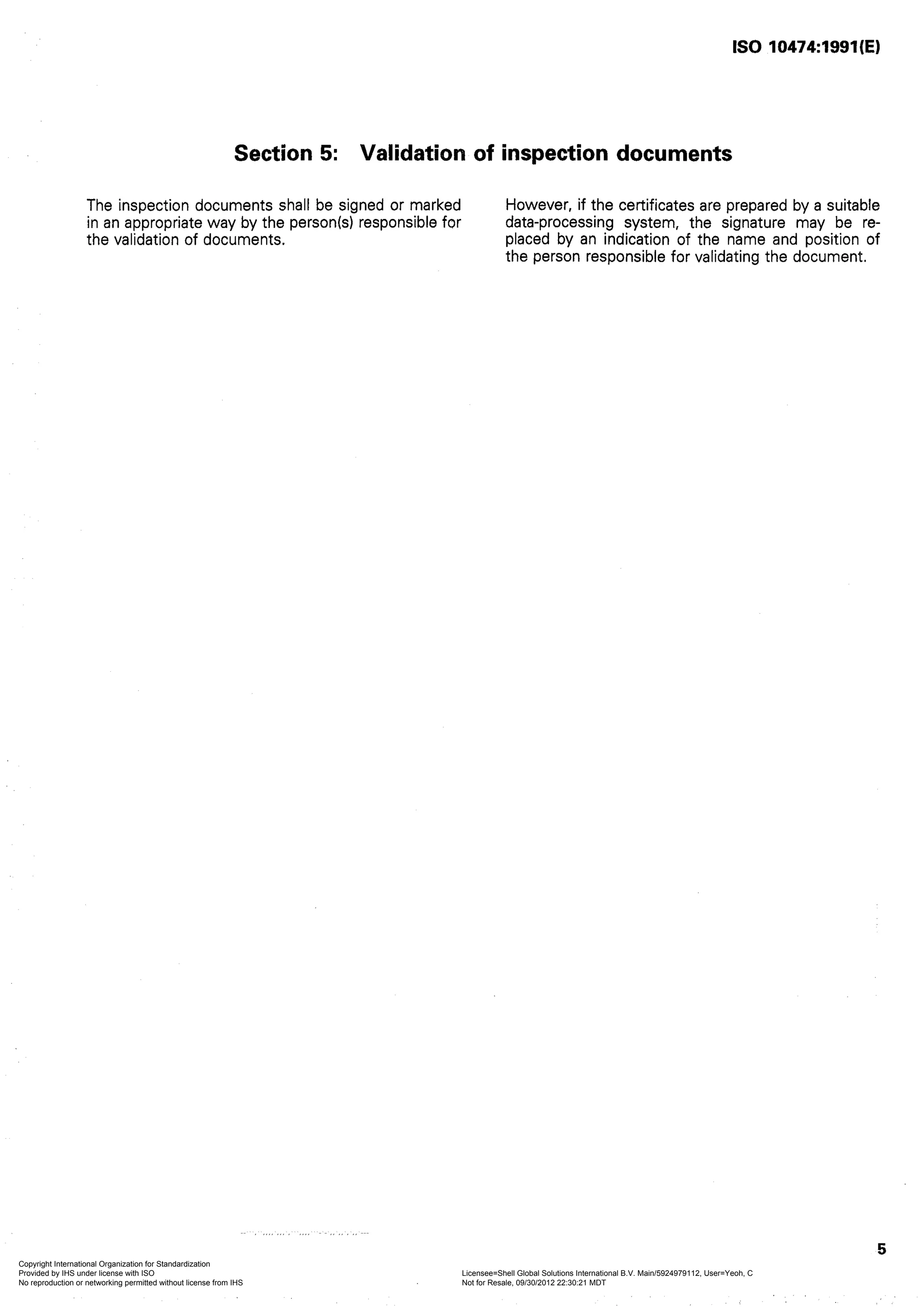 Iso 10474 steel and steel products - inspection documents | PDF ...