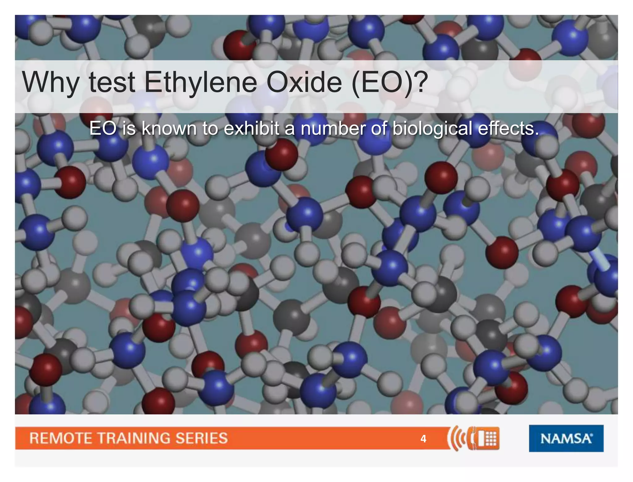 ISO 10993-7 Biological Evaluation of Medical Devices - Ethylene Oxide ...