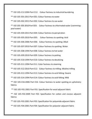 ISO methods From (1994-2017) | DOCX