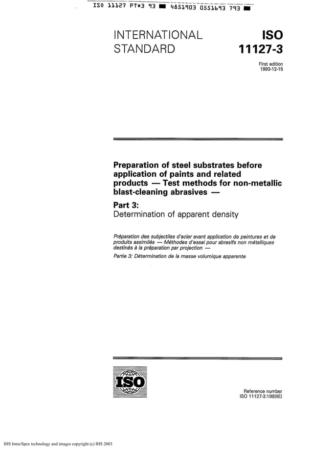 Iso 1127 3 | PDF