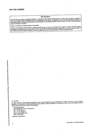 Iso 1183 1 done | PDF