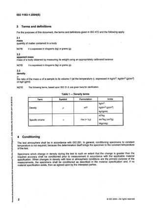 Iso 1183 1 done | PDF
