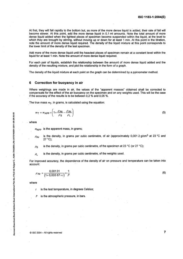 Iso 1183 1 done