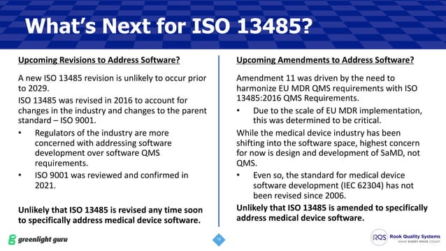 ISO 13485: What's Next? | PDF | Healthcare Industry | Industries