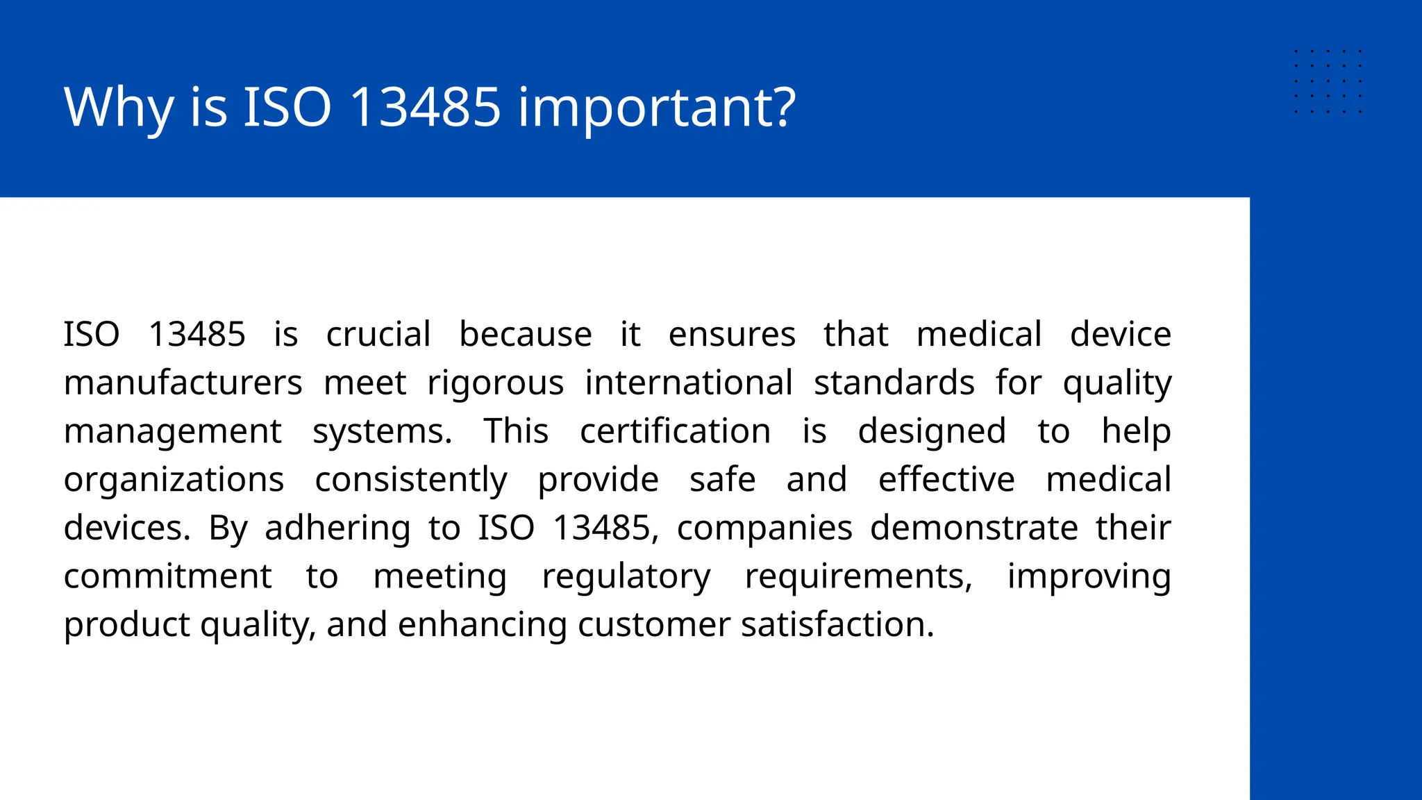 ISO 13485 Certification Medical Device Quality & Compliance.pptx