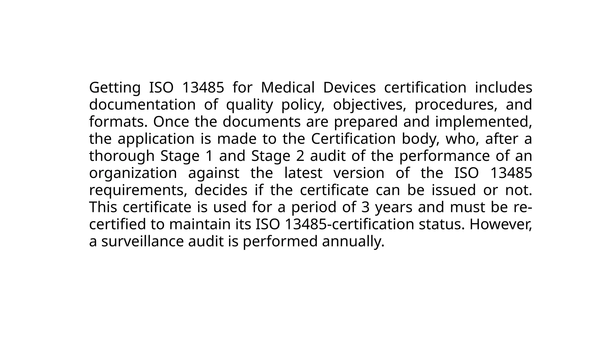 ISO 13485 Certification Medical Device Quality & Compliance.pptx
