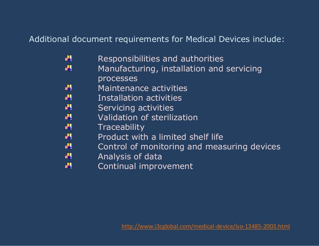 Iso 13485 vs iso 9001