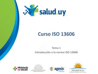 Iso 13606 tema 1 - introducción | PDF