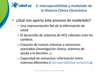 Iso 13606 tema 1 - introducción | PDF