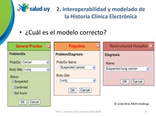 Iso 13606 tema 1 - introducción | PDF