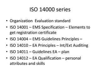 ISO 14000 | PPT